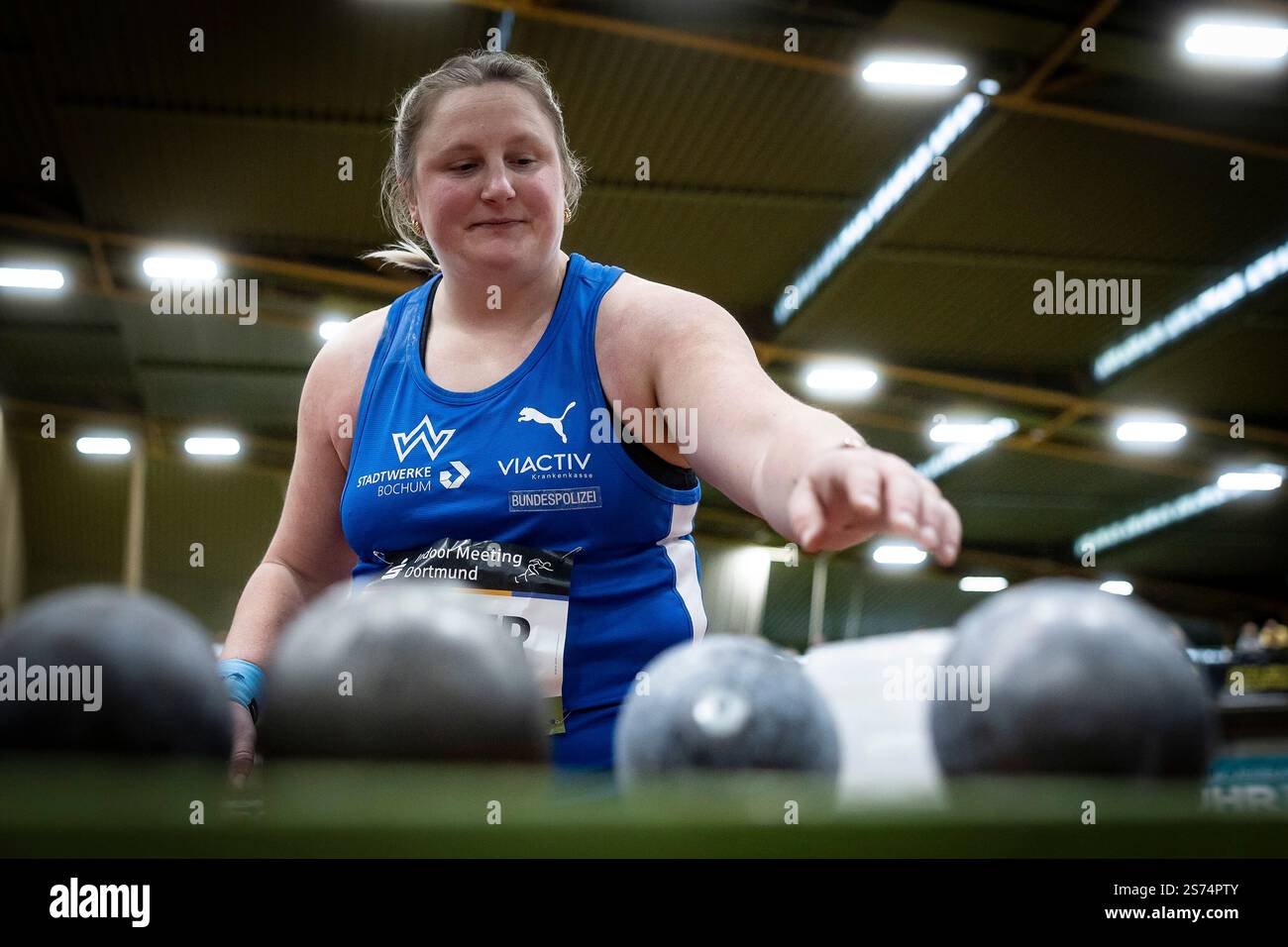 Julia Ritter (GER/TV Wattenscheid 01); Indoor Meeting Dortmund im ...