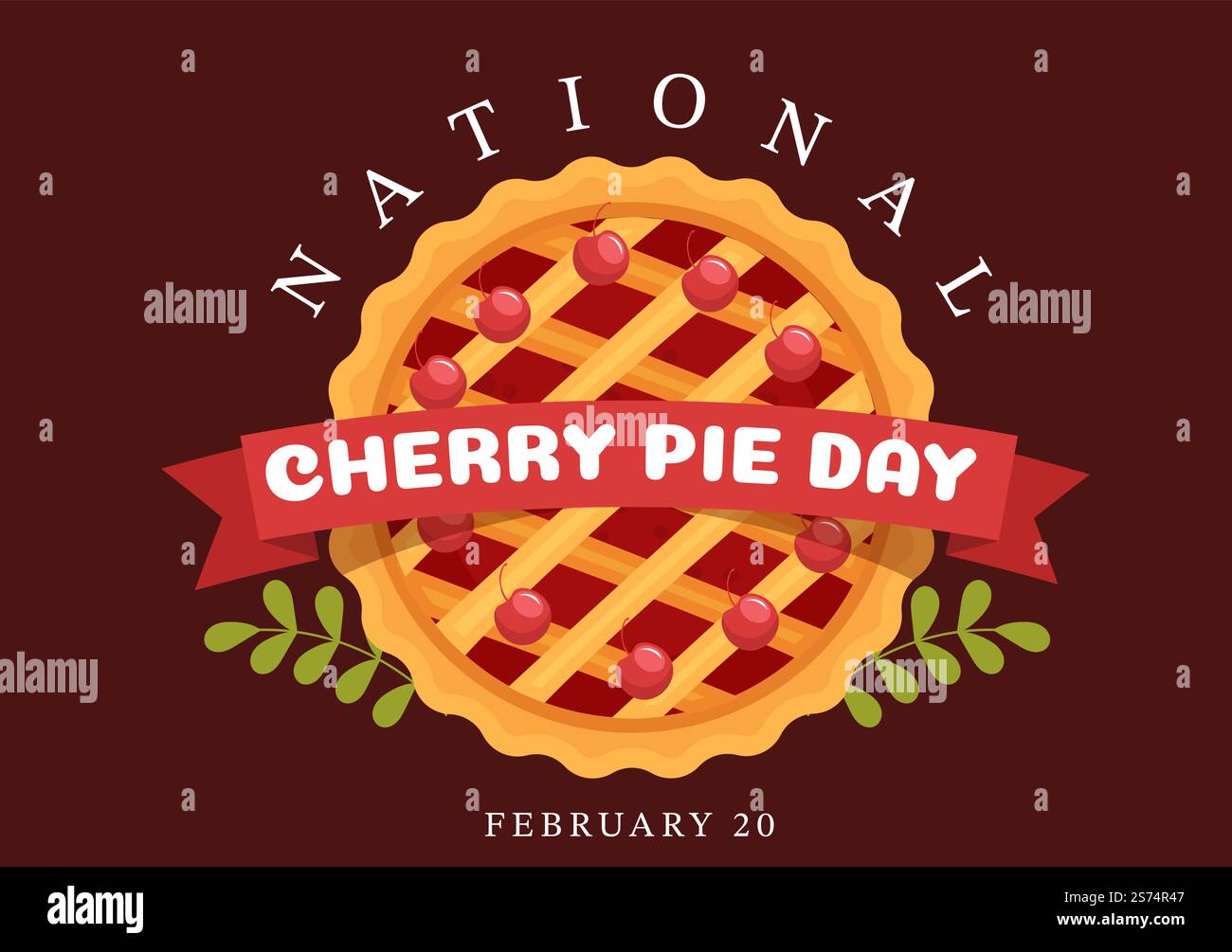 National Cherry Pie Day on February 20 with Food of Pastry Shells and ...