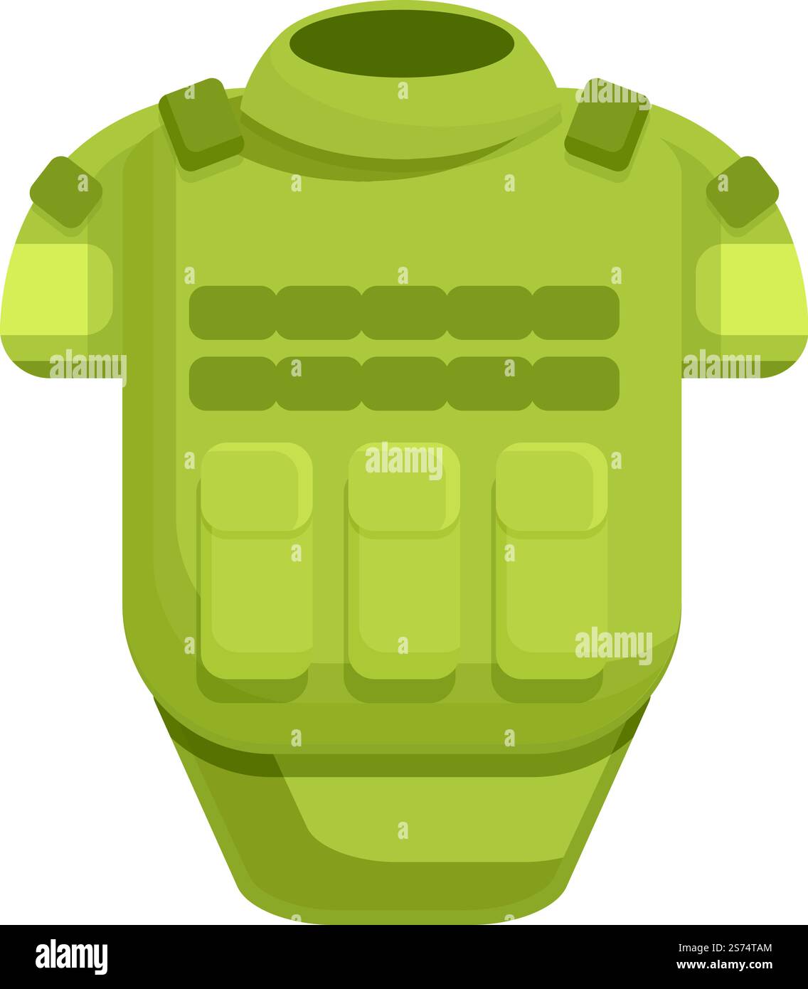 Army vest icon cartoon vector. Tactical jacket. Bulletproof armor. Army ...