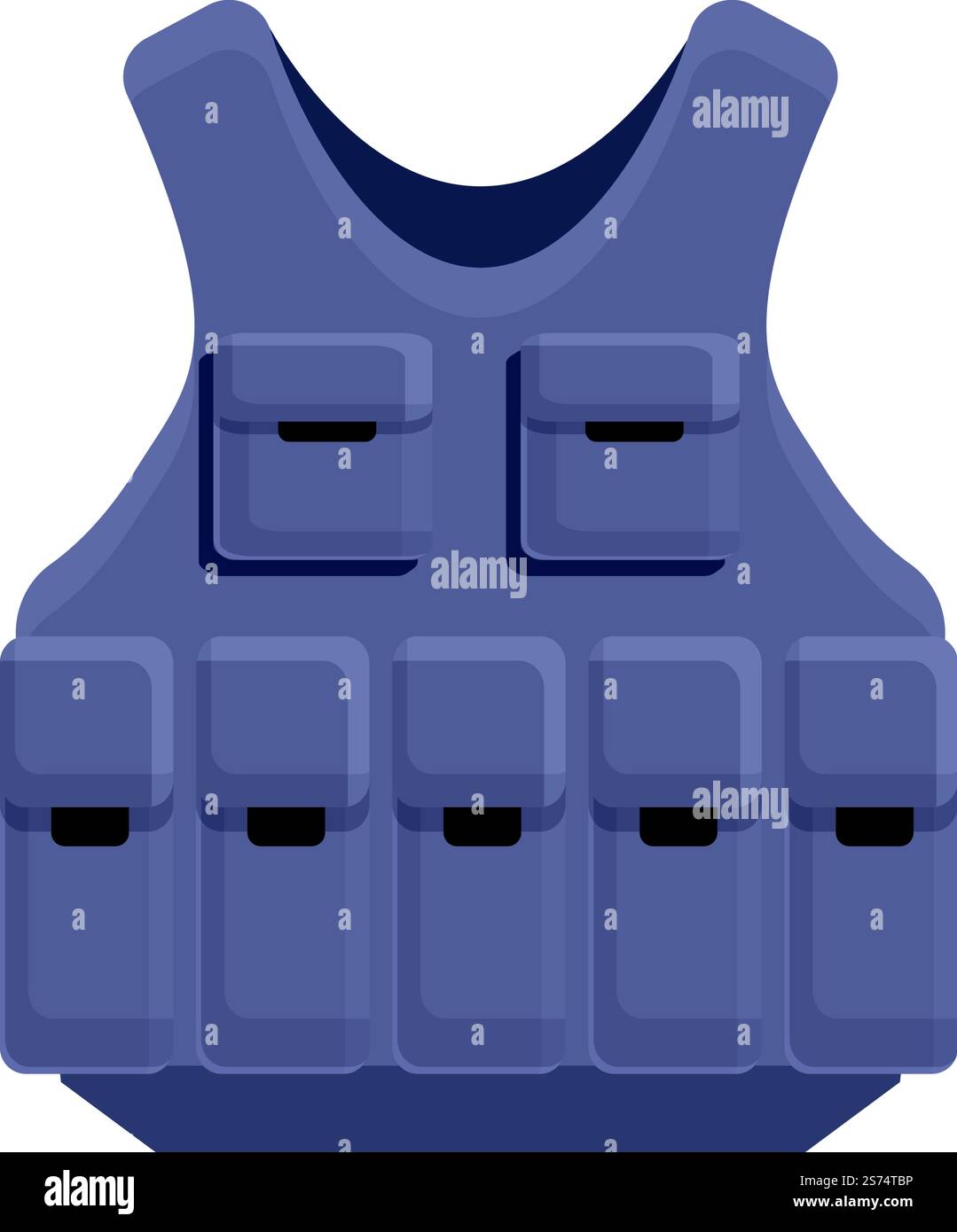 Assault vest icon cartoon vector. Blue man. Bullet proof. Assault vest icon cartoon vector. Blue ...