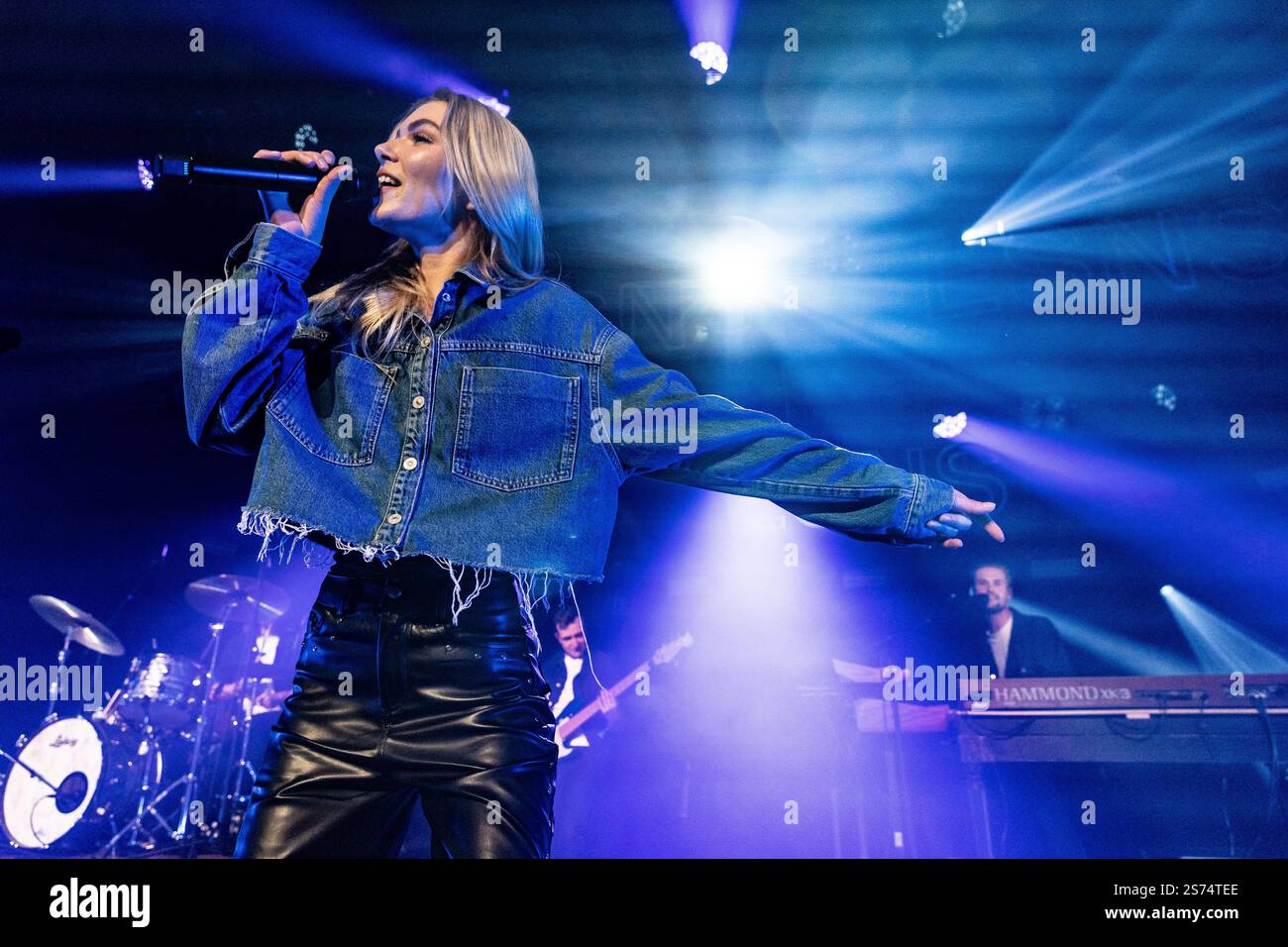Groningen, Netherlands. 18th Jan 2025. GRONINGEN - Hannah Mae during a ...