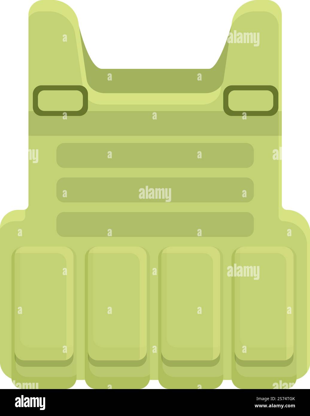 Safety vest icon cartoon vector. Bullet proof. Armour vest. Safety vest ...