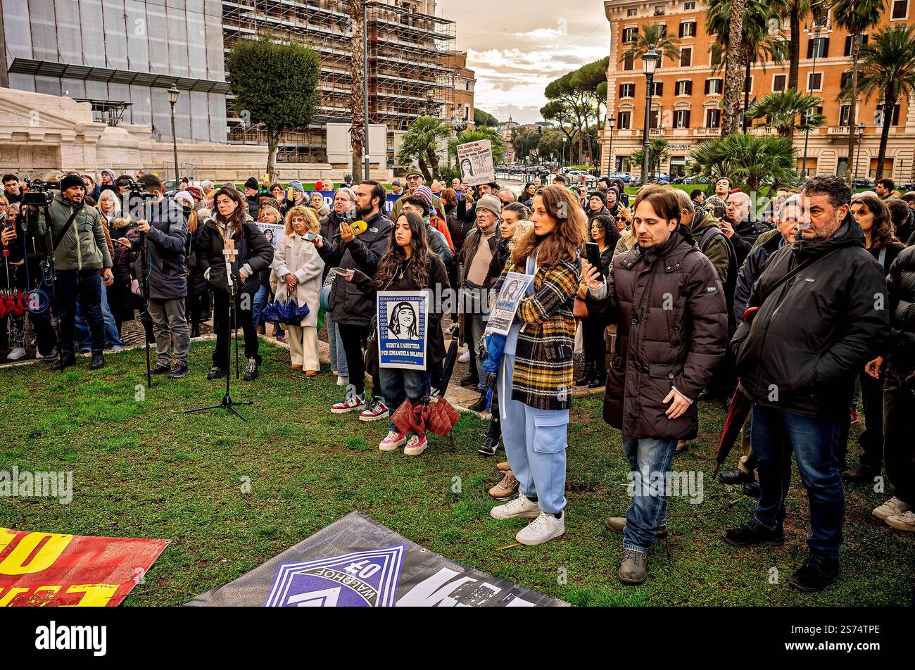 Demonstration held for Emanuela Orlandi on her birthday ROME, ITALY ...