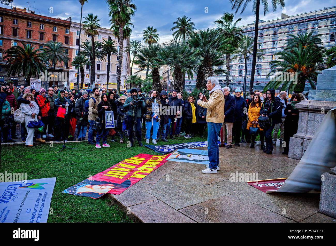 Demonstration held for Emanuela Orlandi on her birthday ROME, ITALY ...