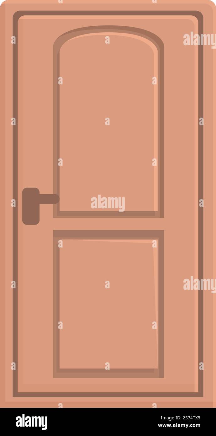 Different door icon cartoon Stock Vector Images - Alamy