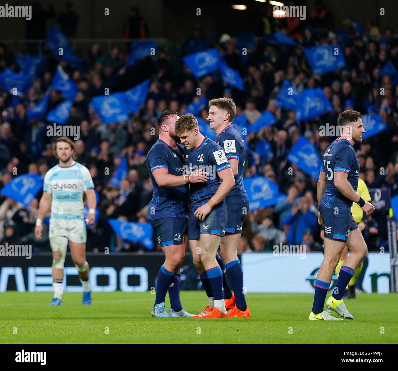 18th January 2025; Aviva Stadium, Dublin, Ireland; Investec Champions ...