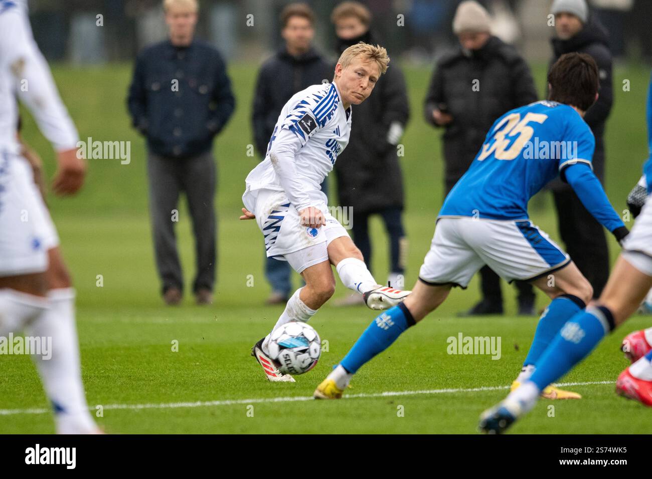 Copenhagen, Denmark. 18th Jan, 2025. Birger Meling (24) of FC ...