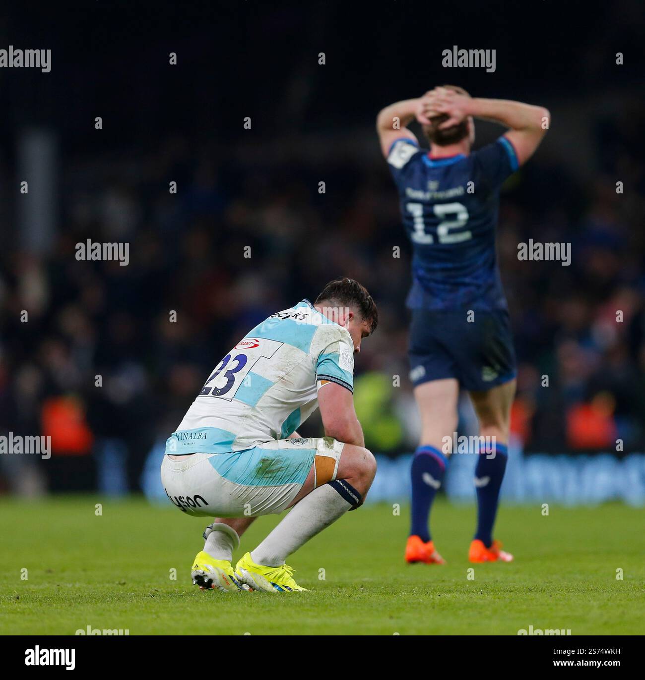 Aviva Stadium, Dublin, Ireland. 18th Jan, 2025. Investec Champions Cup ...