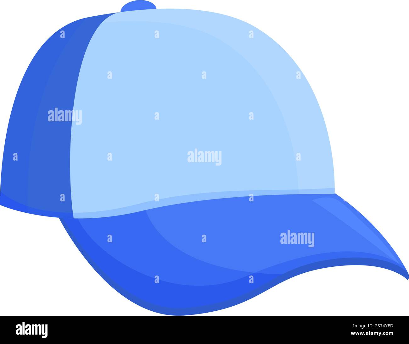 Cap trucker icon cartoon vector. Uniform head. Sport visor. Cap trucker ...
