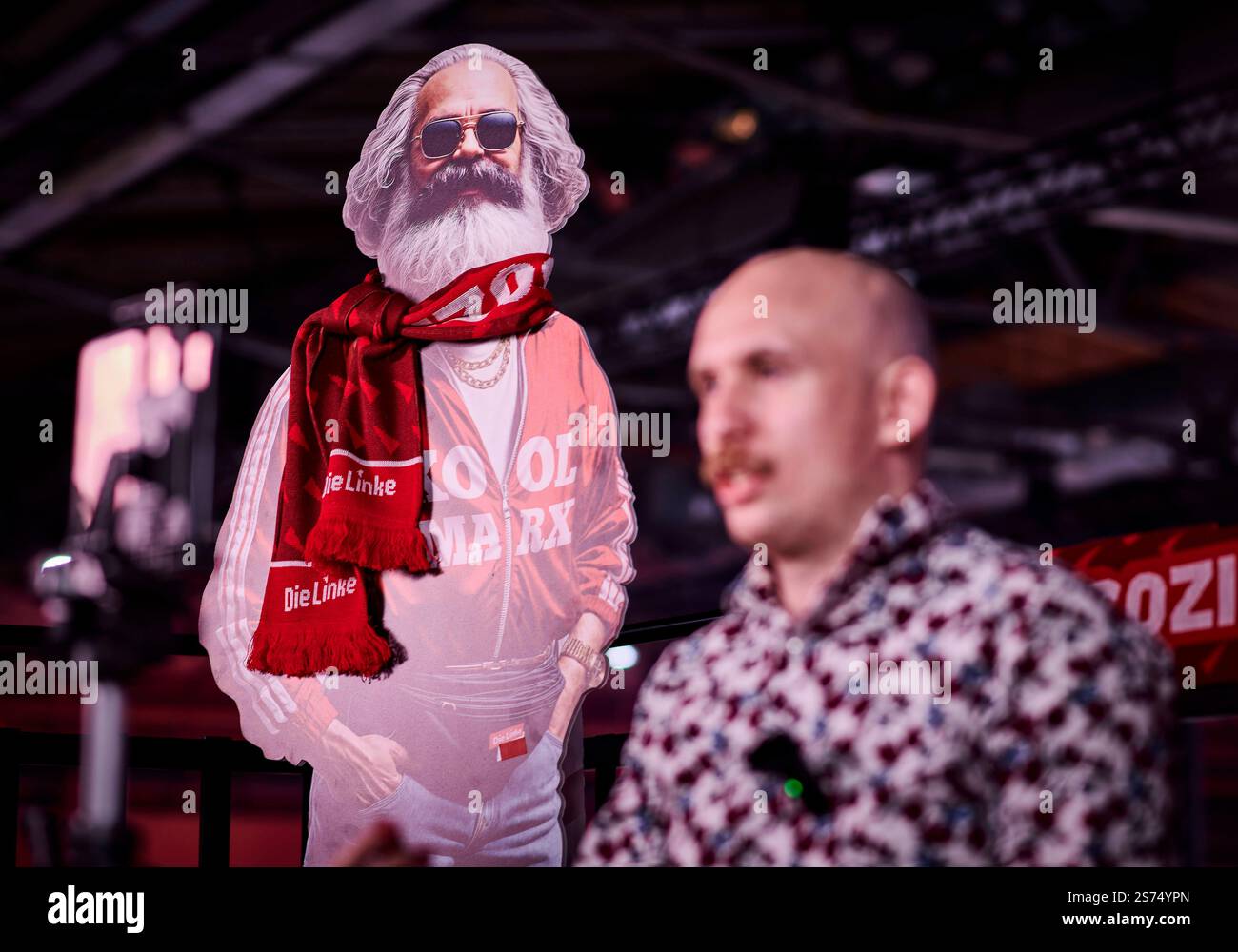 Sonderparteitag Die Linke: Karl Marx EUR, Deutschland, Berlin, 18.01. ...