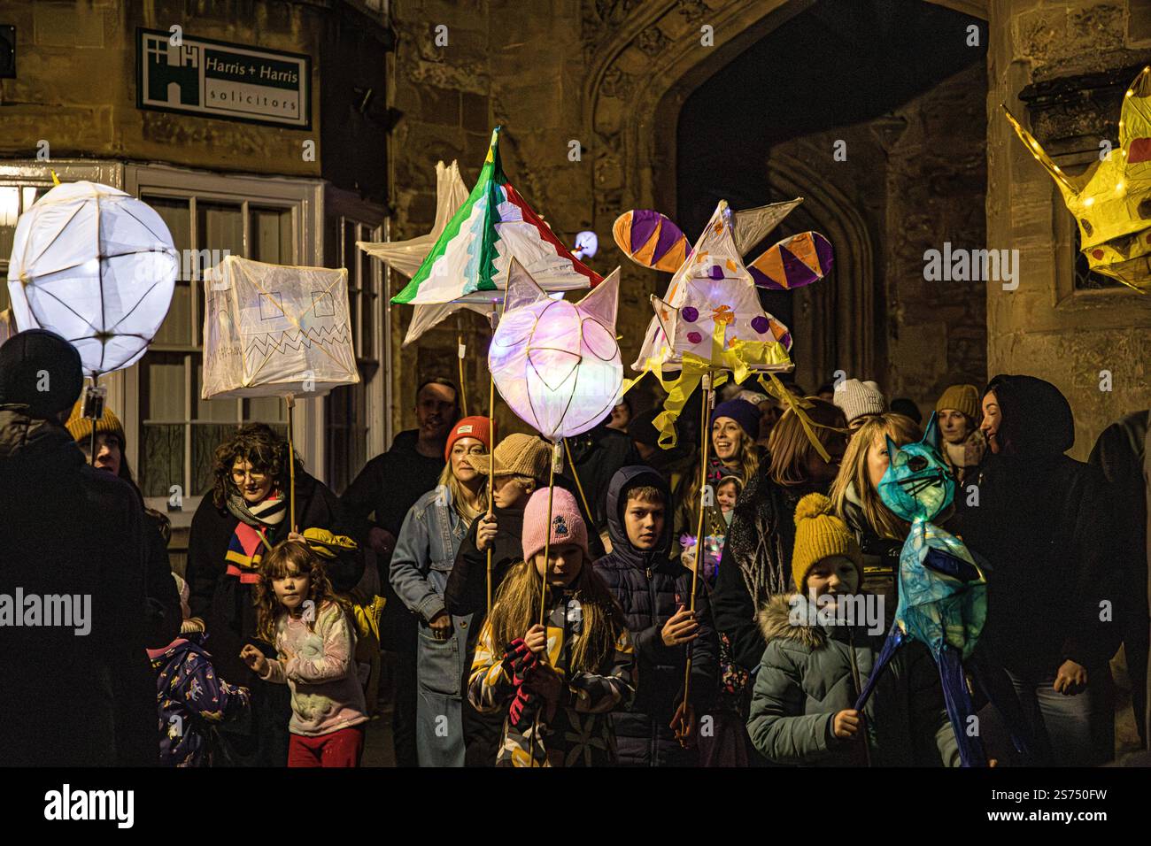 Wells, Somerset, England, UK, 18th January, 2025. Crowds from across ...