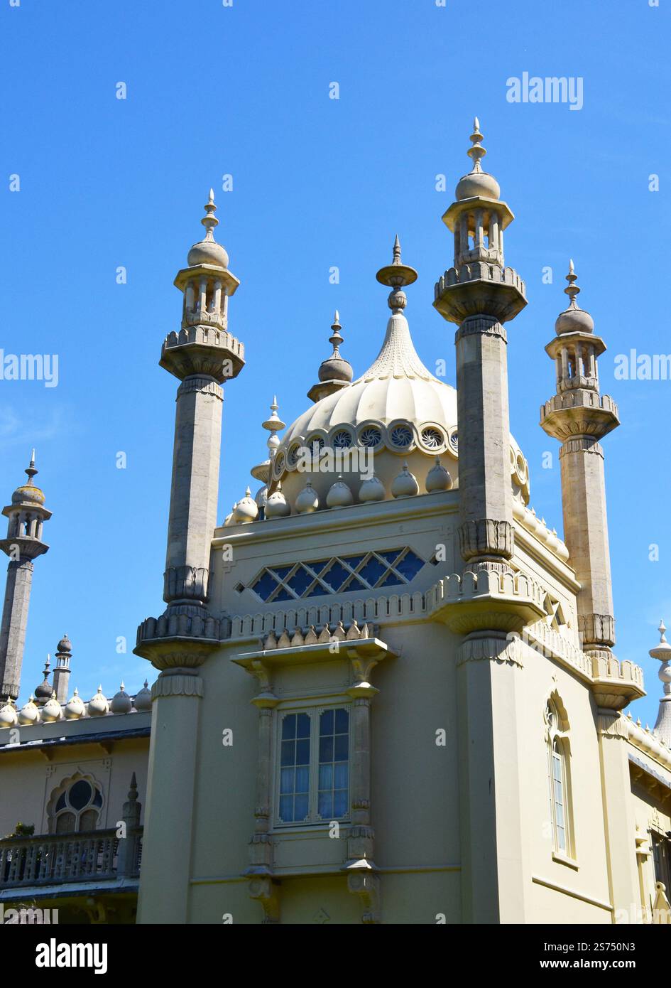 The Royal Pavilion (Brighton Pavilion), former royal residence, built ...
