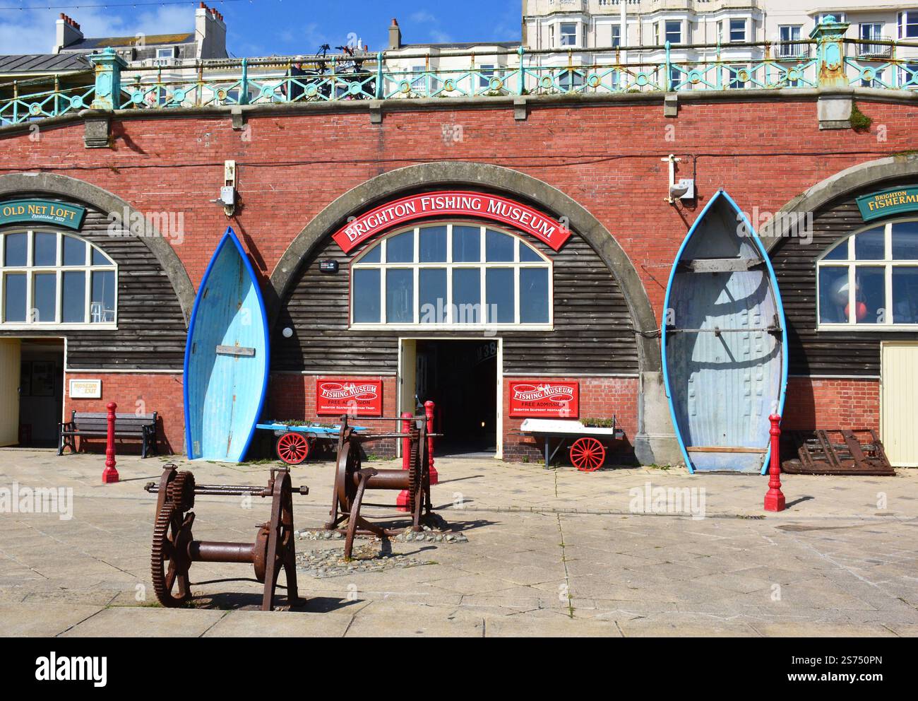 History of brightons fishing industry hi-res stock photography and ...