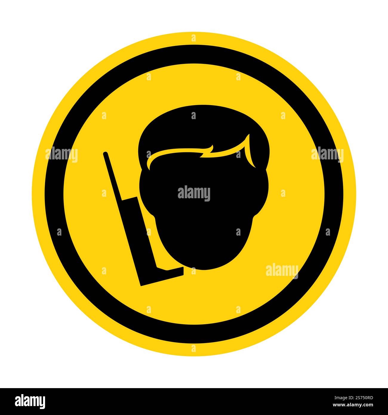 Walking Do Not Use Mobile Phone Symbol Stock Vector Image & Art - Alamy