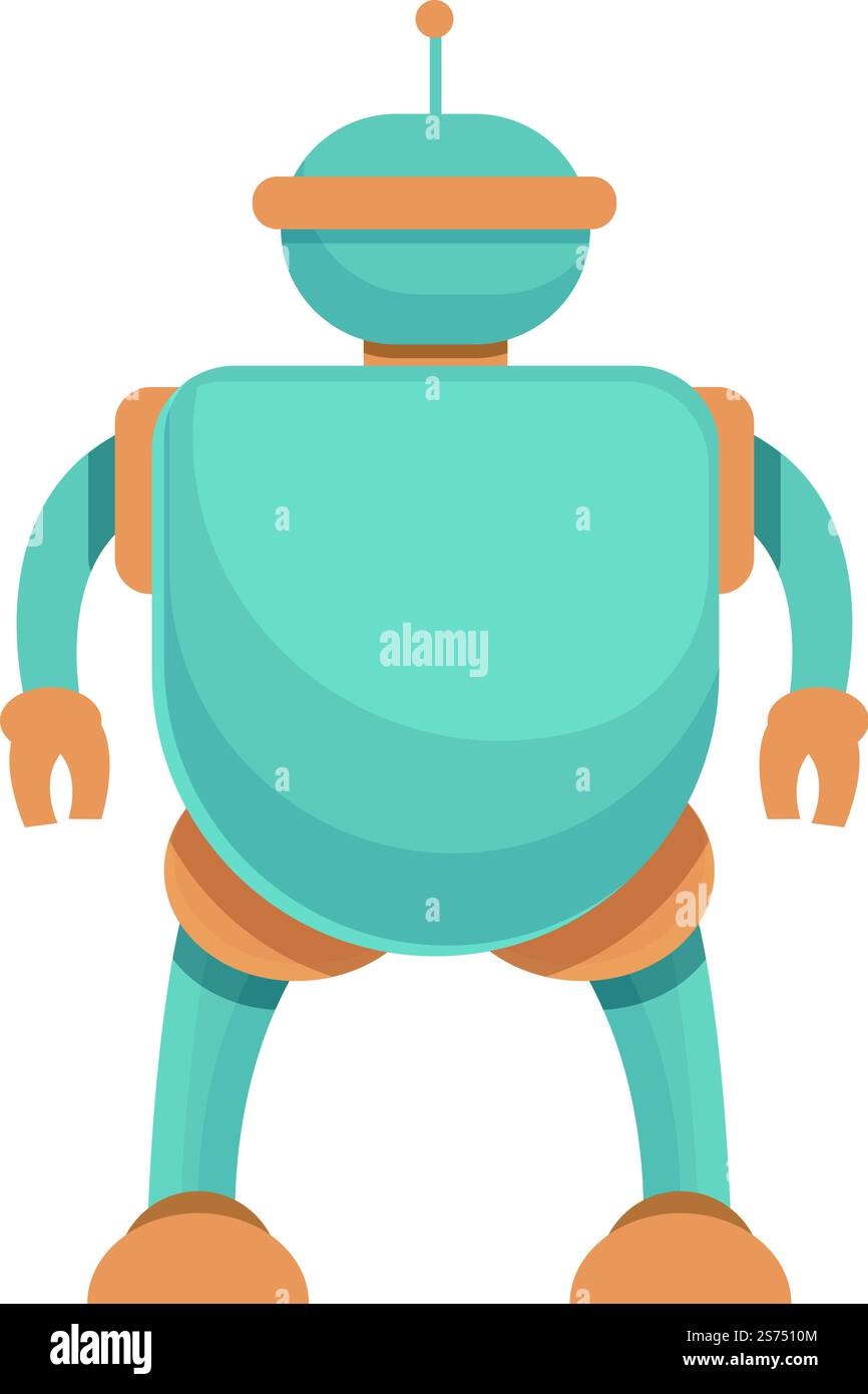 Robot control icon cartoon vector. Radio remote. Child play. Robot ...