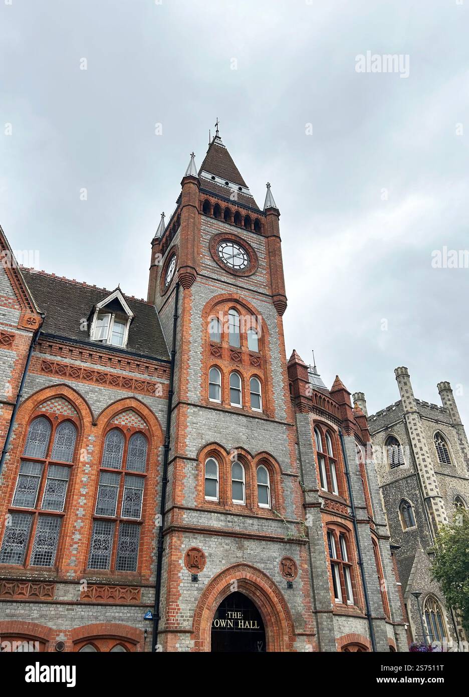 Reading Town Hall, Berkshire, England, UK Stock Photo - Alamy