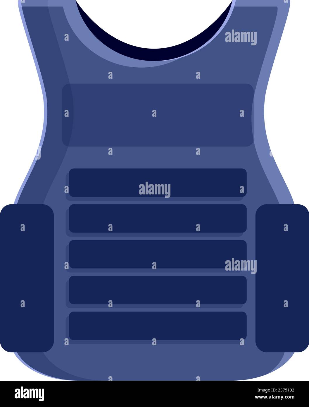 Bullet vest icon cartoon vector. Police proof. Kevlar armor. Bullet ...