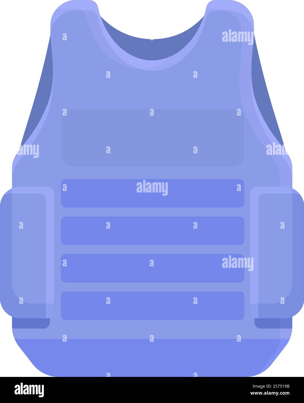 Safety bodyguard icon cartoon vector. Bullet vest. Uniform security ...