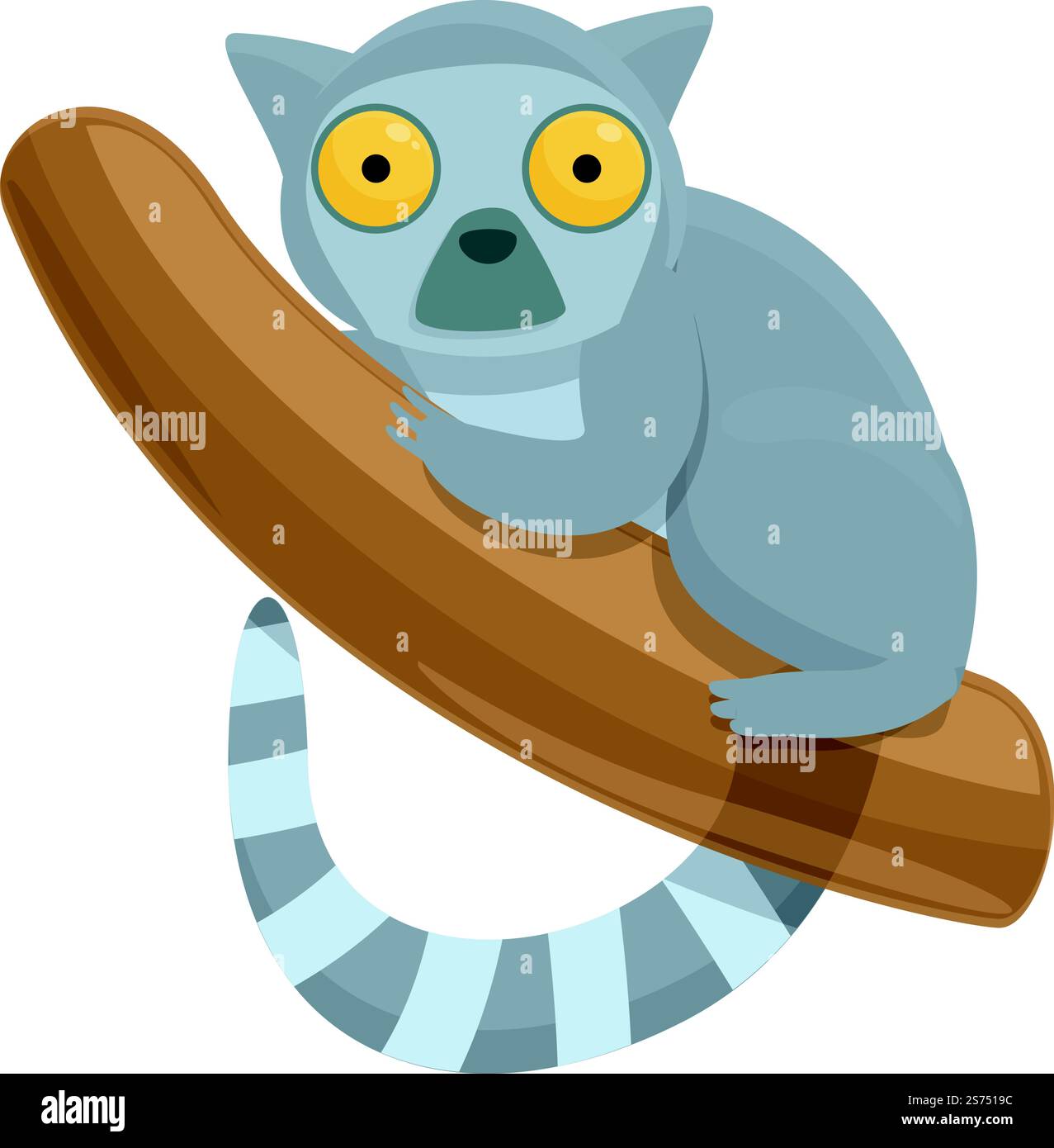 Lemur icon cartoon vector. Philippines travel. Landmark day. Lemur icon ...