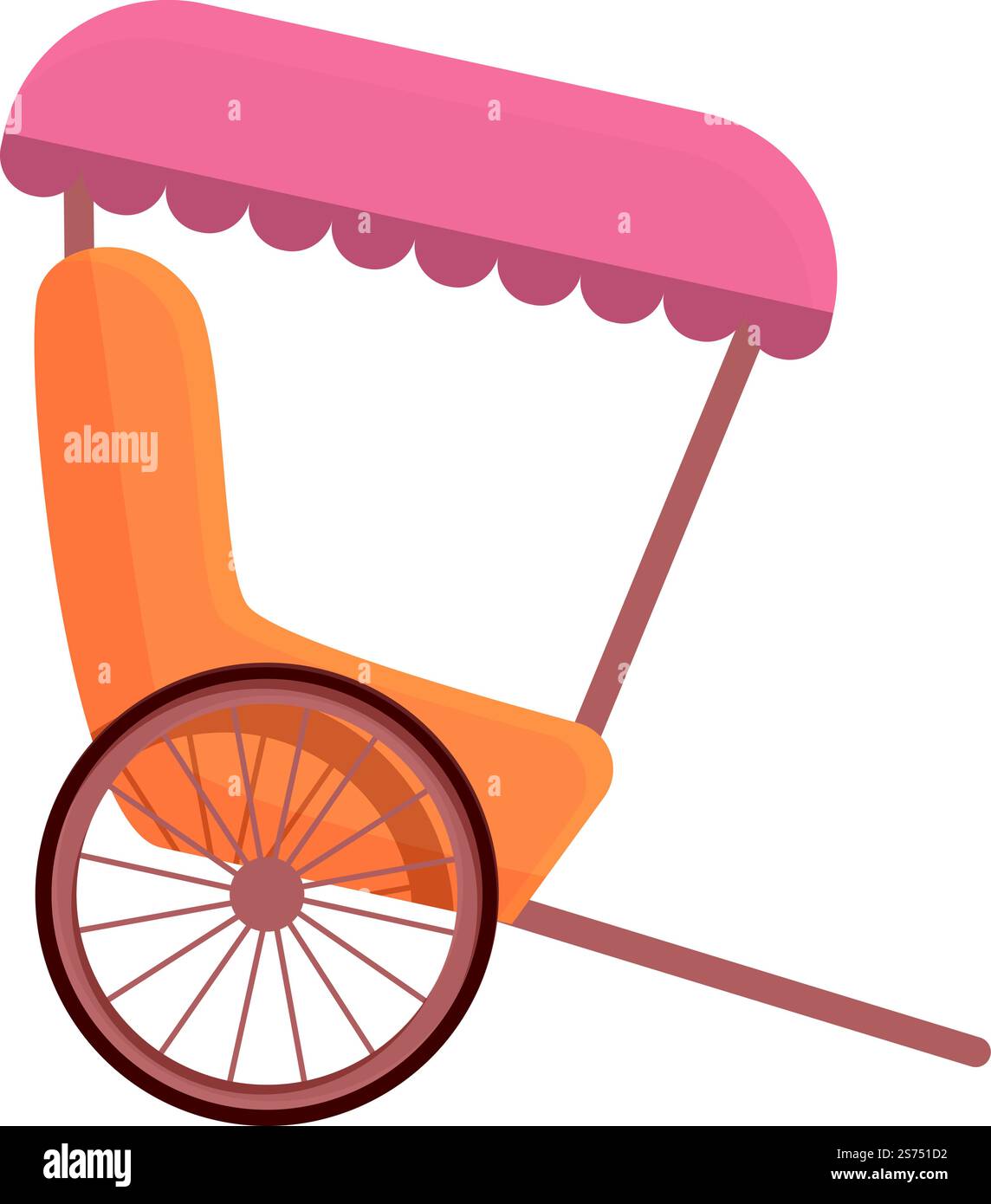 Philippines cart icon cartoon vector. Travel landmark. Boat people ...