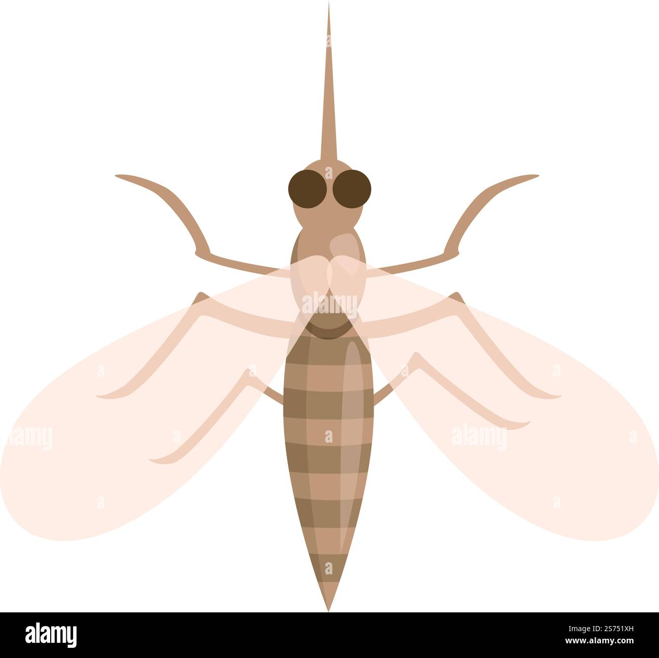 Mosquito insect icon cartoon vector. Dengue protection. Fly infection ...