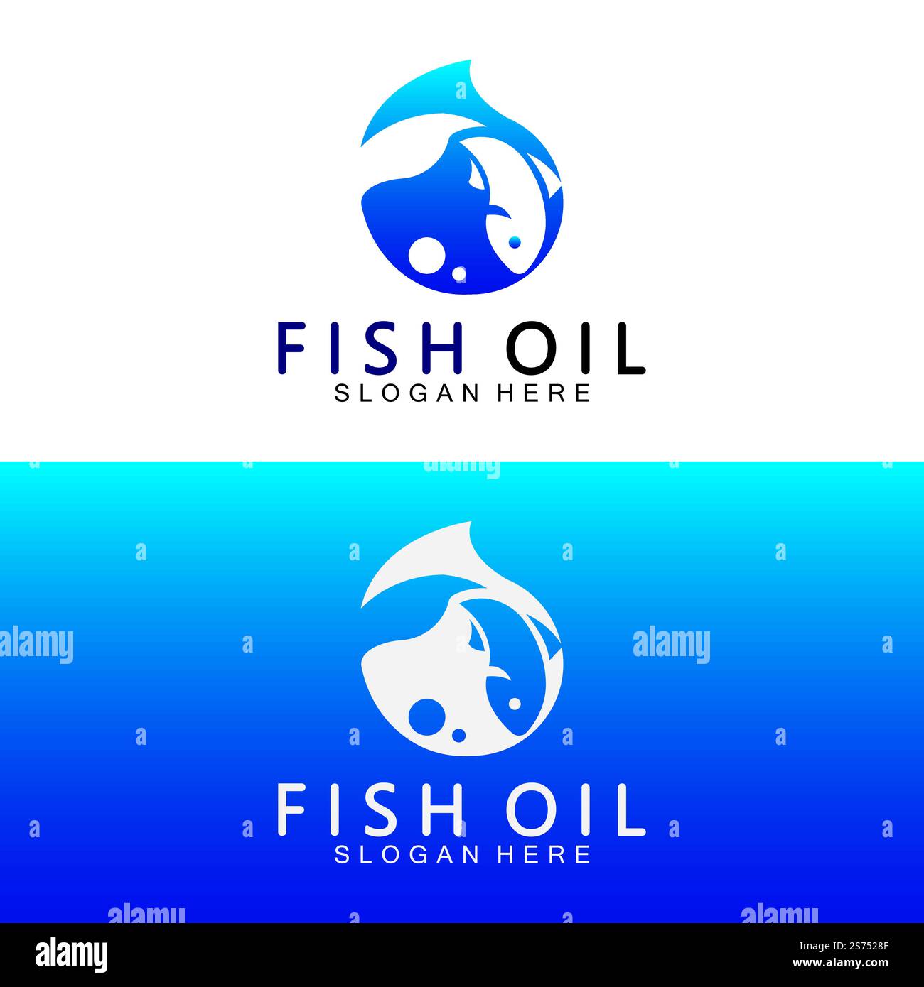 Fish oil logo vector illustration template Stock Vector Image & Art - Alamy