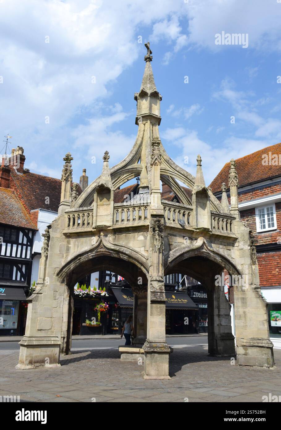 The Poultry Cross - Ancient Medieval market cross in Salisbury ...