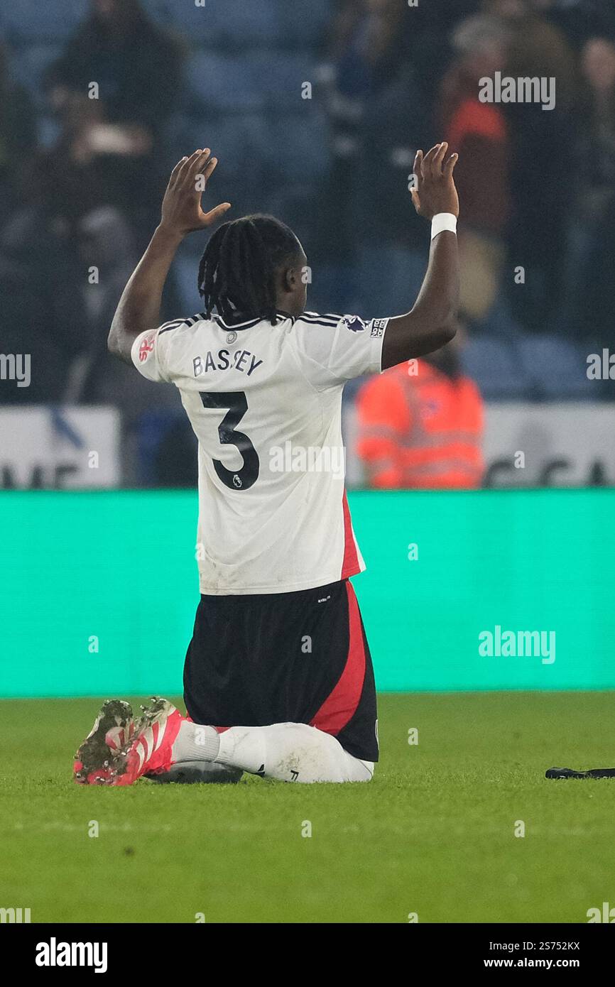 18th January 2025; King Power Stadium, Leicester, England; Premier ...
