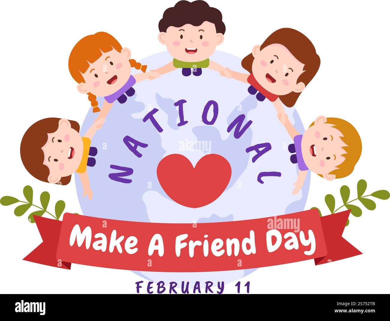 National Make a Friend Day Observed on February 11th to Kids Meet ...