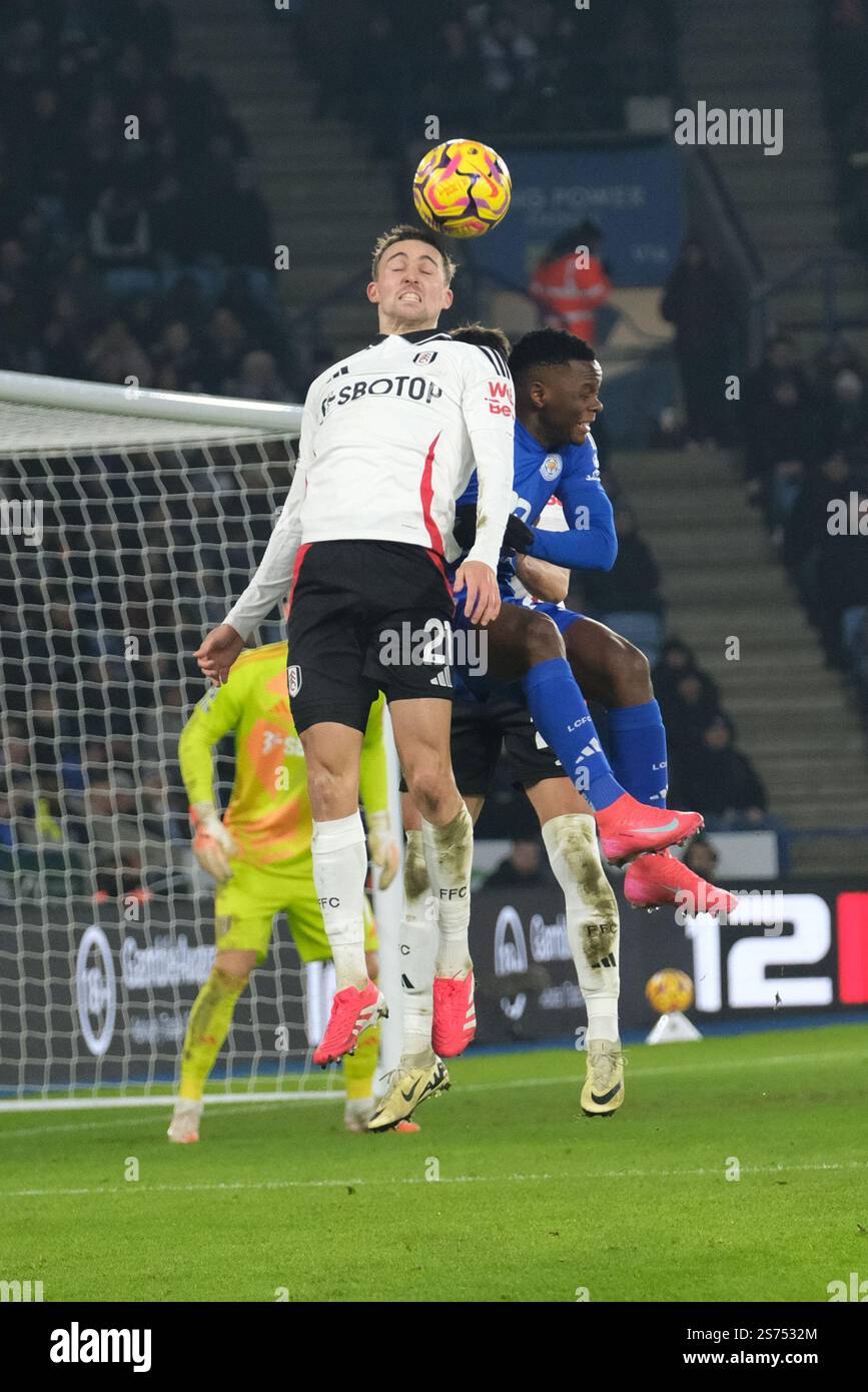 King Power Stadium, Leicester, UK. 18th Jan, 2025. Premier League ...