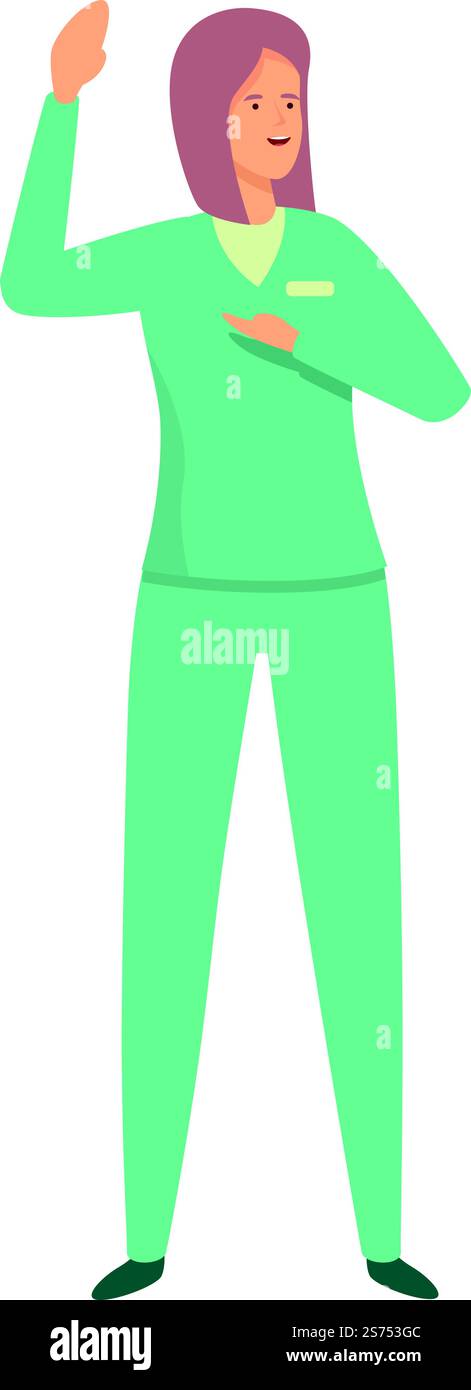 Woman physical therapist icon cartoon vector. Sport man. Medicine room ...