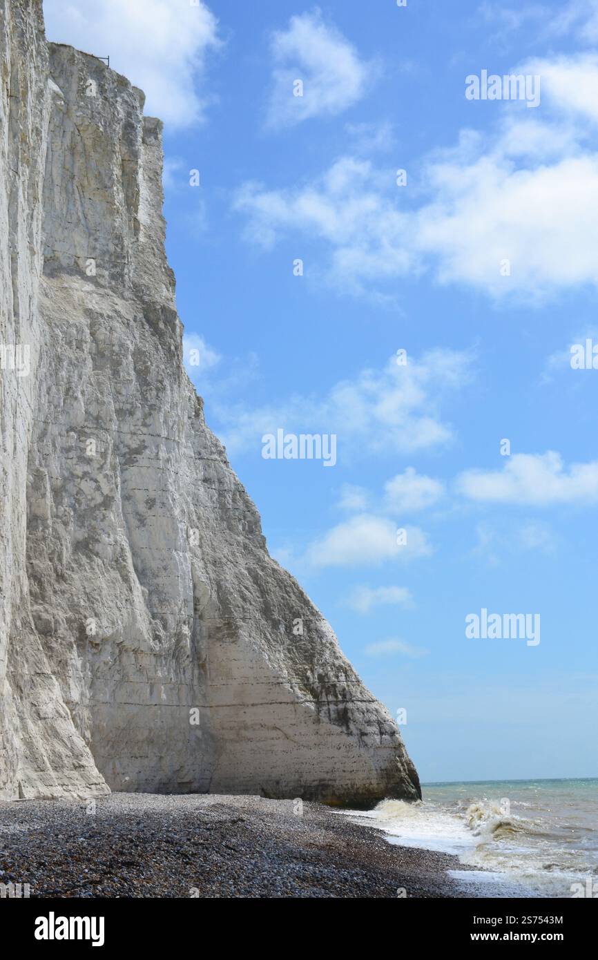 The Seven Sisters Cliffs. Seaford, East Sussex, England, United Kingdom ...