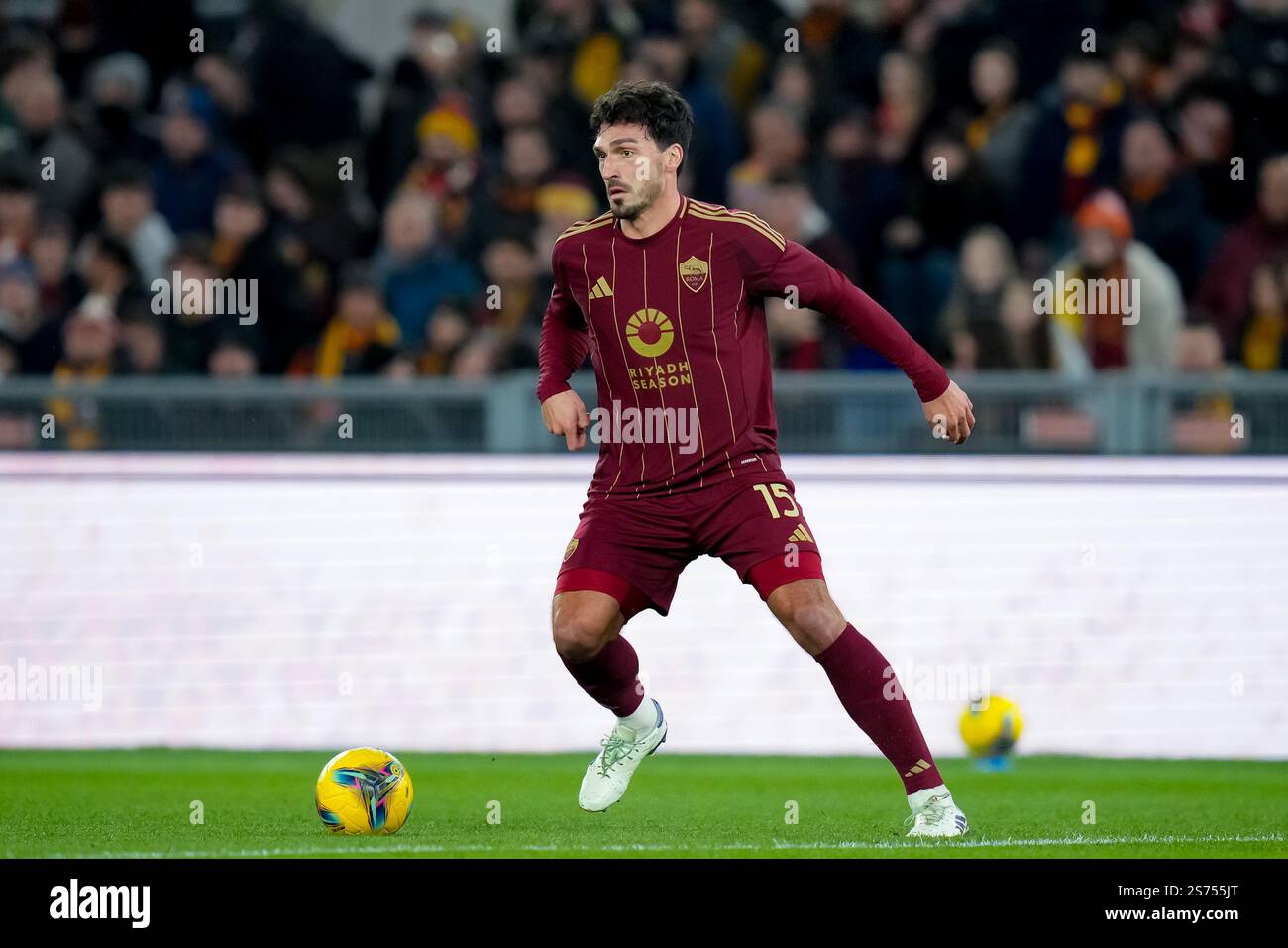 Rome, Italy. 17th Jan, 2025. Mats Hummels of AS Roma during the Serie A ...