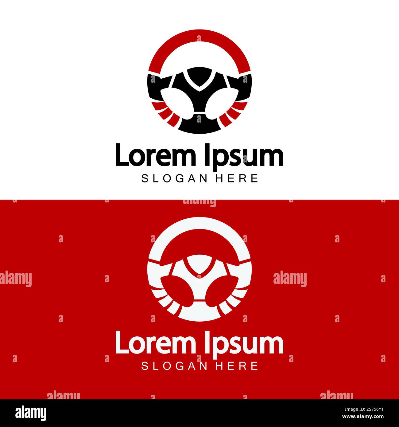 Steering wheel logo. Vector illustration Stock Vector Image & Art - Alamy