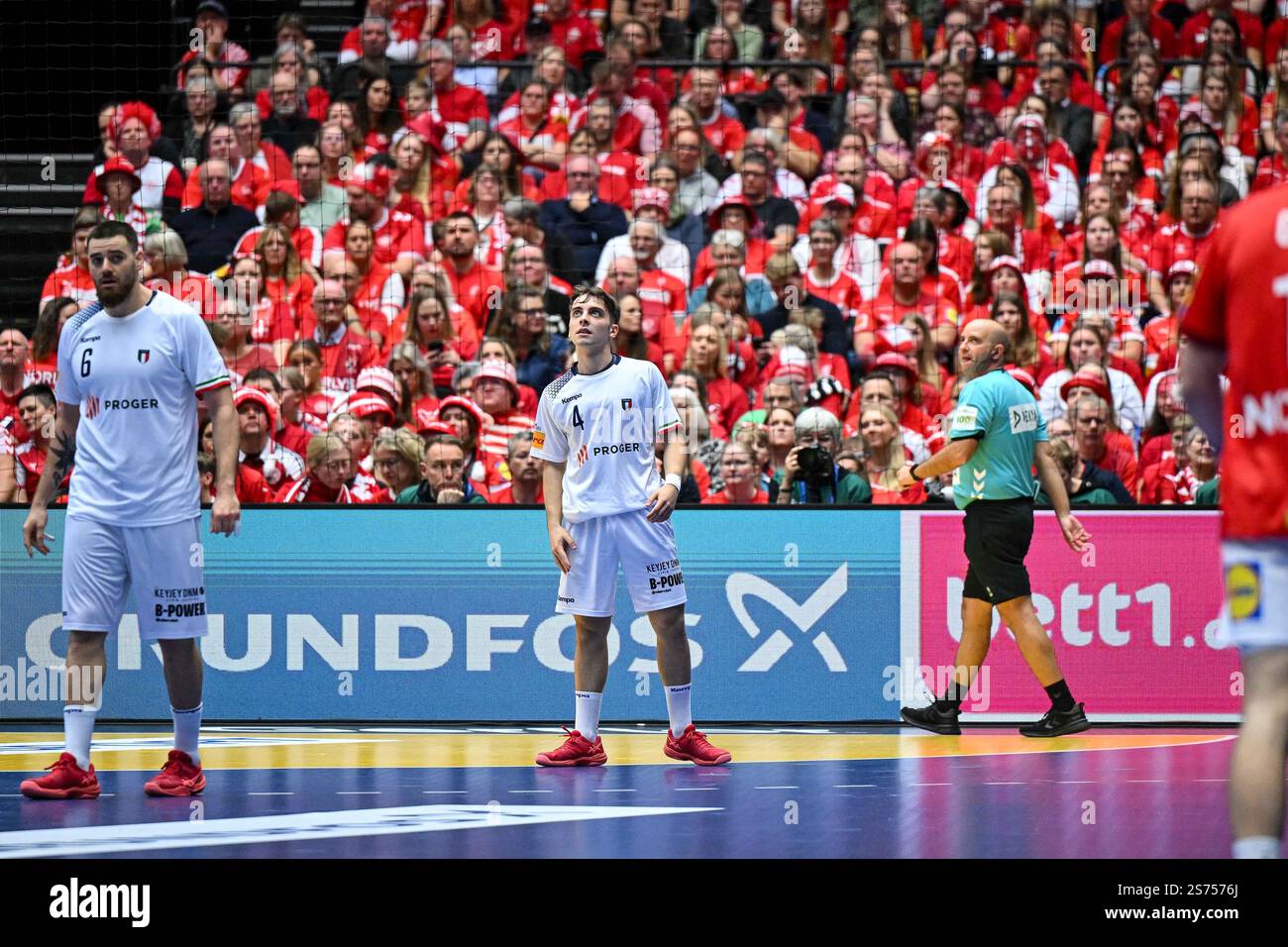 Tommaso De Angelis of Italy Nationalteam during IHF Men's - Handball ...