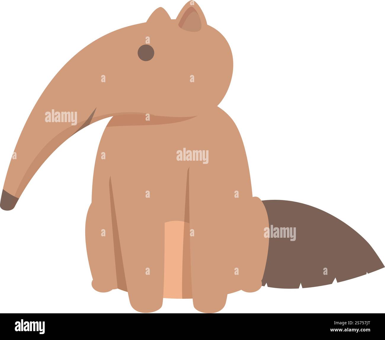 Ant eater icon cartoon vector. Giant animal. Forest fauna. Ant eater ...
