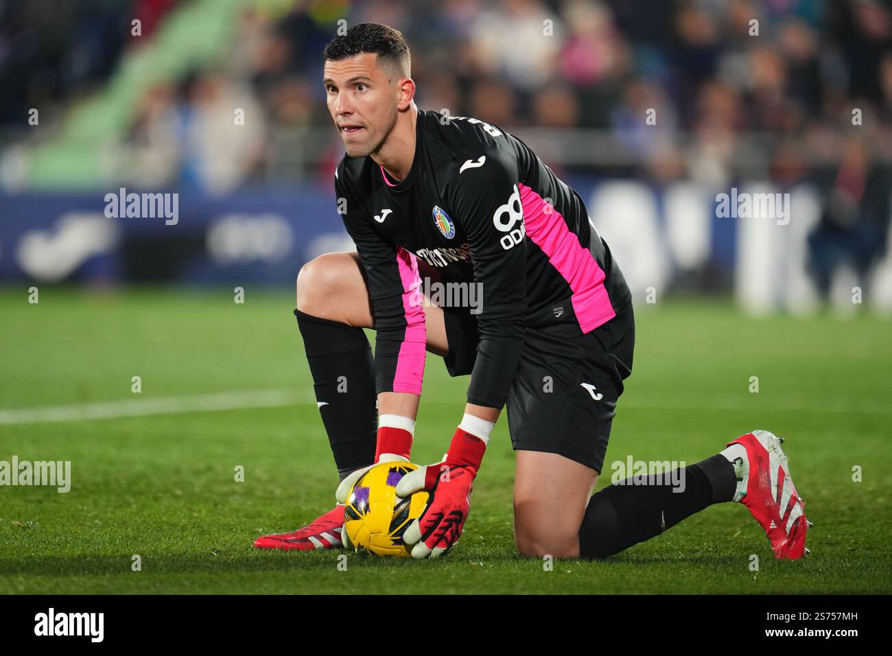 David Soria of Getafe CF during the La Liga EA Sports, date 20 between ...