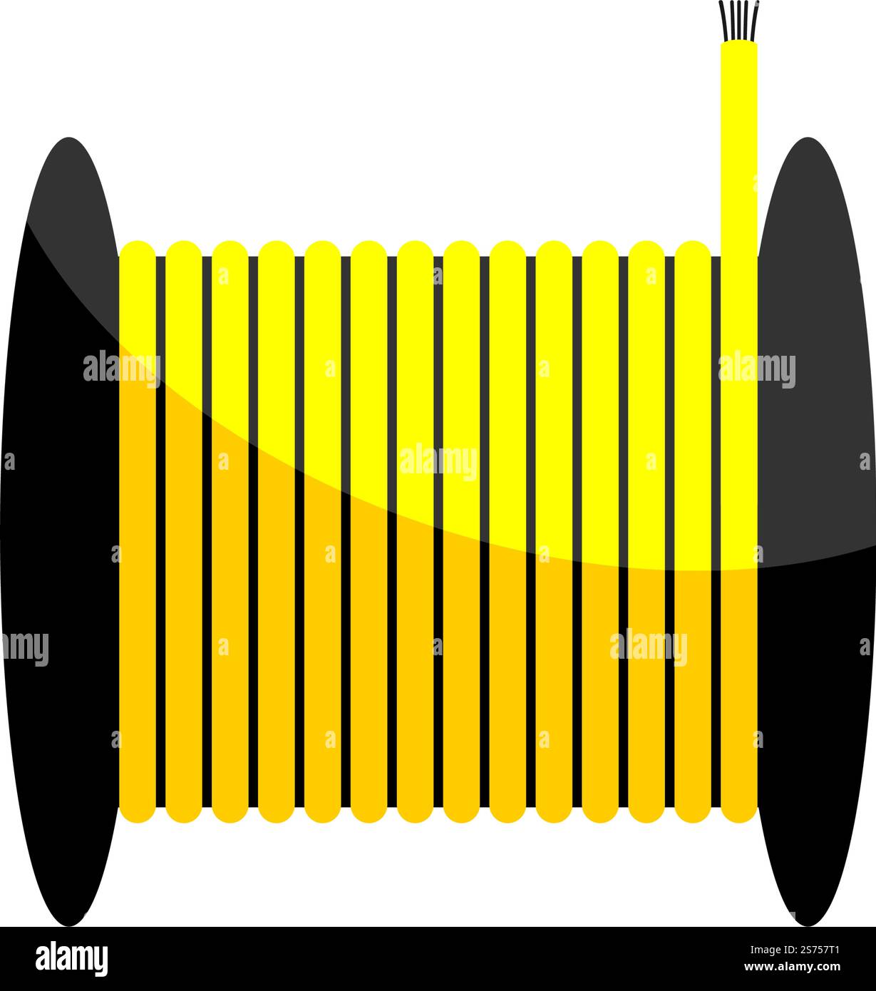 Viber optic cable icon vector flat design template Stock Vector Image ...