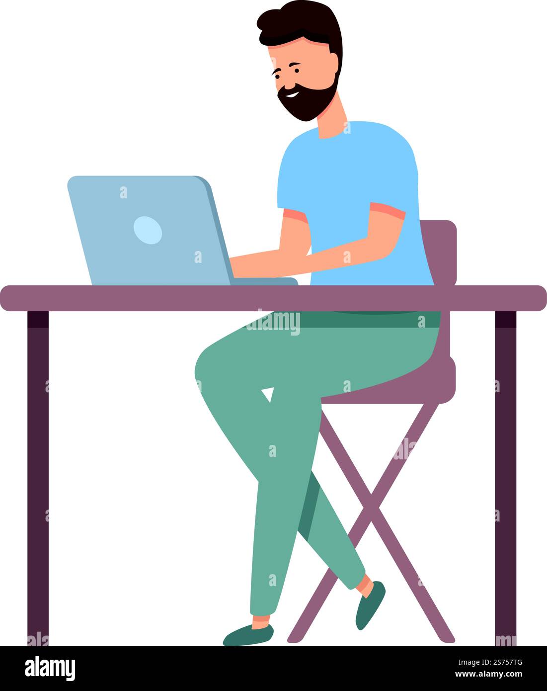 Screen work icon cartoon vector. Online education. Smart social. Screen ...