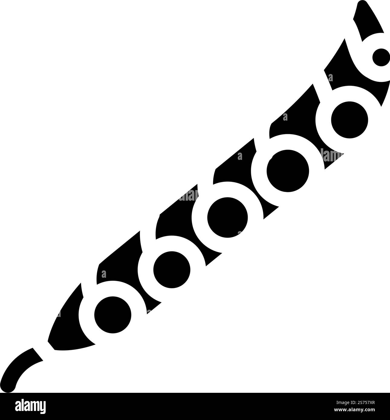 pea plant healthy glyph icon vector. pea plant healthy sign. isolated ...