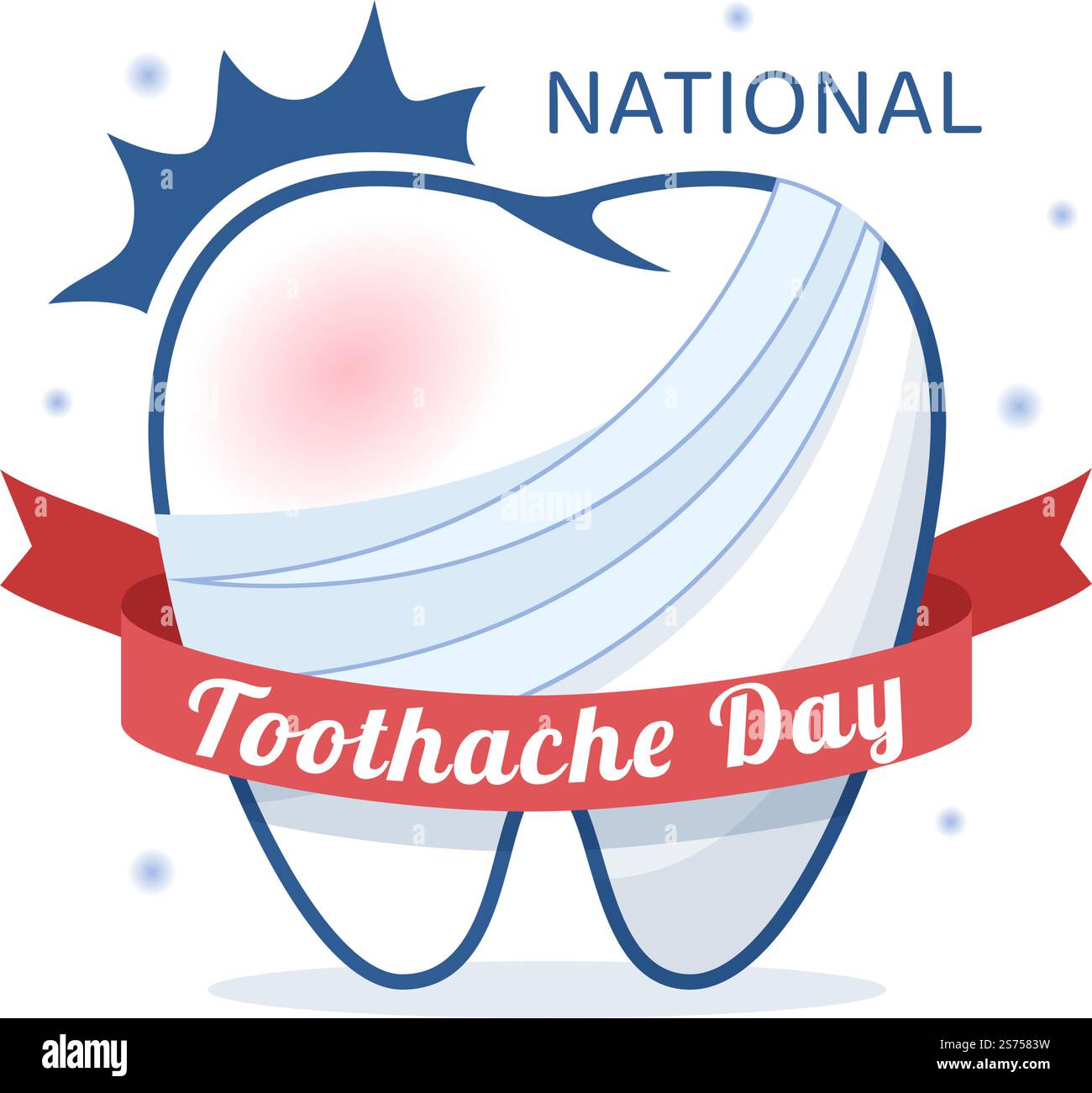 National Toothache Day on February 9 with Teeth for Dental Hygiene so ...