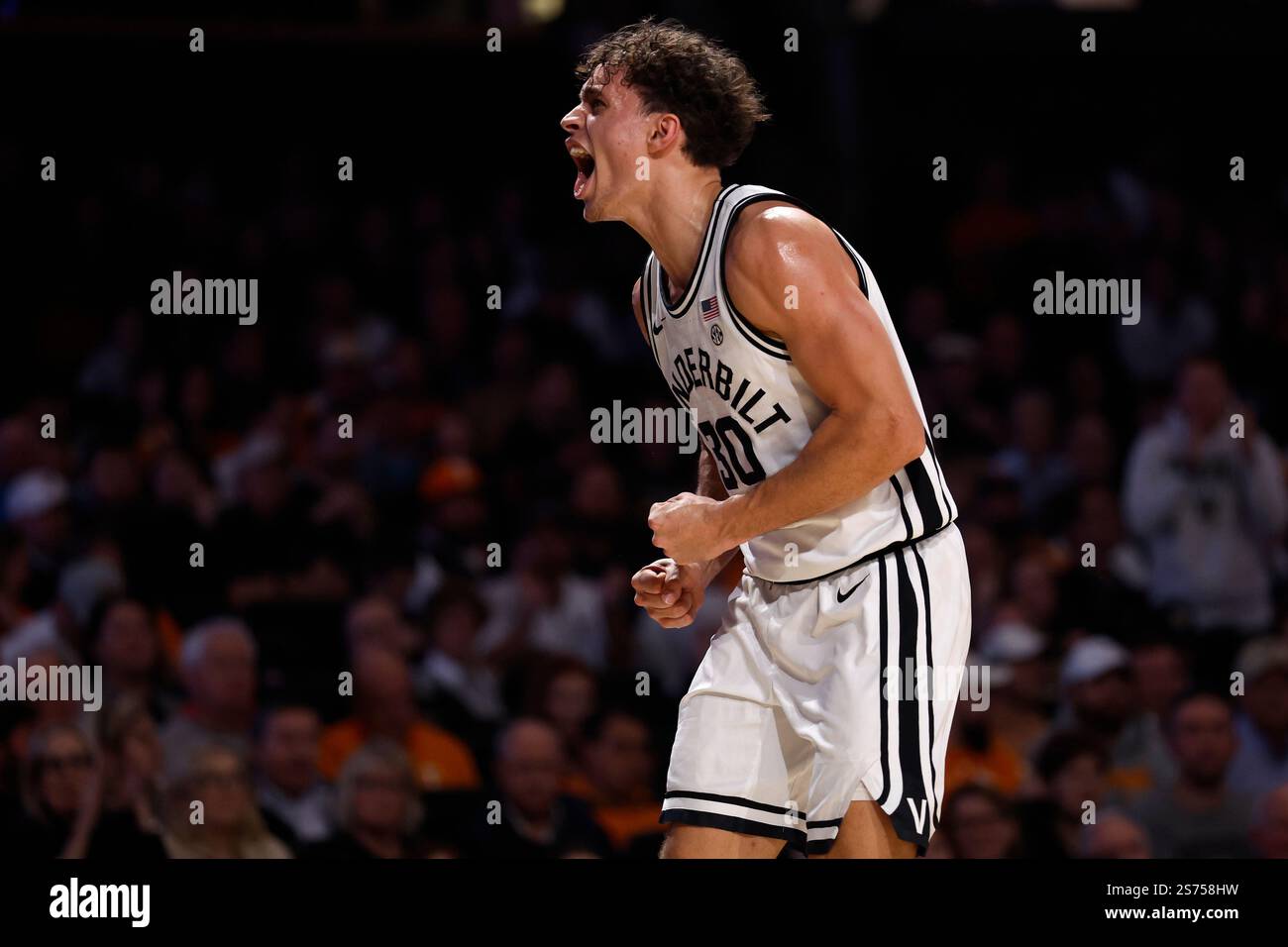 NASHVILLE, TN - JANUARY 18: Vanderbilt Commodores guard Chris Manon (30 ...