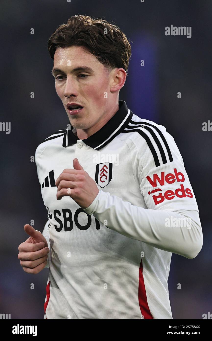 Leicester, UK. 18th Jan, 2025. Harry Wilson of Fulham during the ...