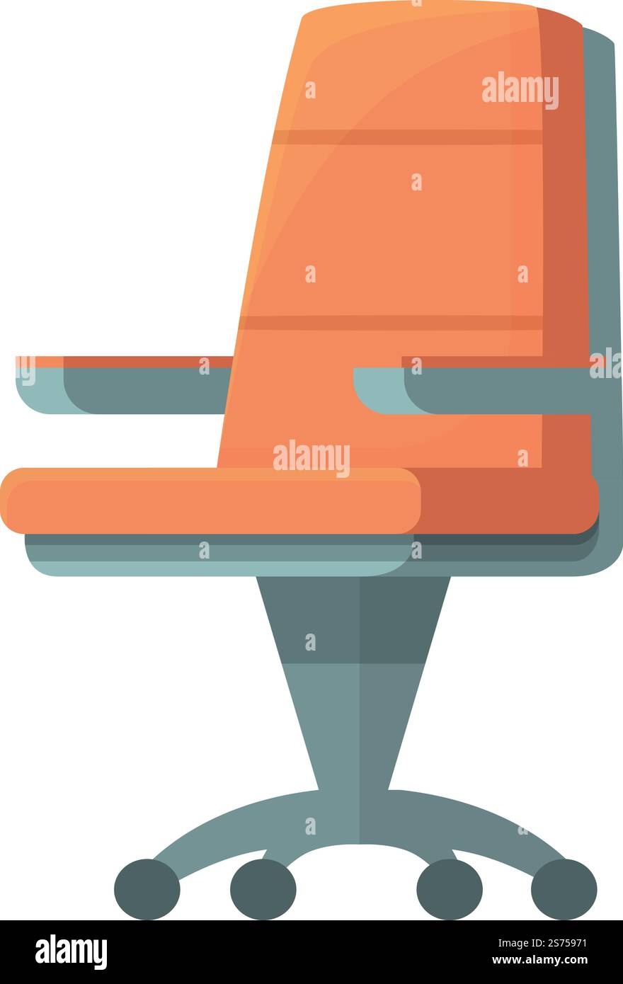 Bomb shelter chair icon cartoon vector. Metal lab. Interior safe. Bomb ...