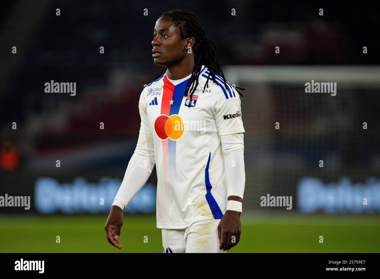 Tabitha Chawinga of Olympique Lyonnais during the Women's French ...