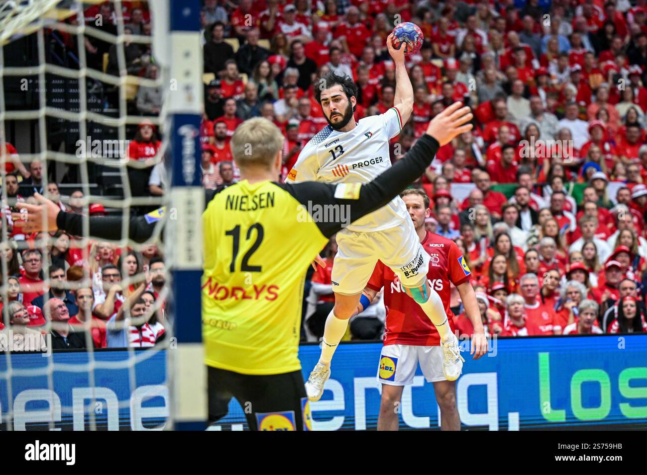 Umberto Bronzo of Italy Nationalteam during IHF Men's - Handball World ...