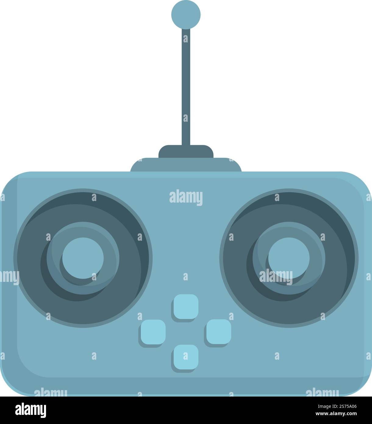 Remote control joystick icon cartoon vector. Small kid. Child play ...