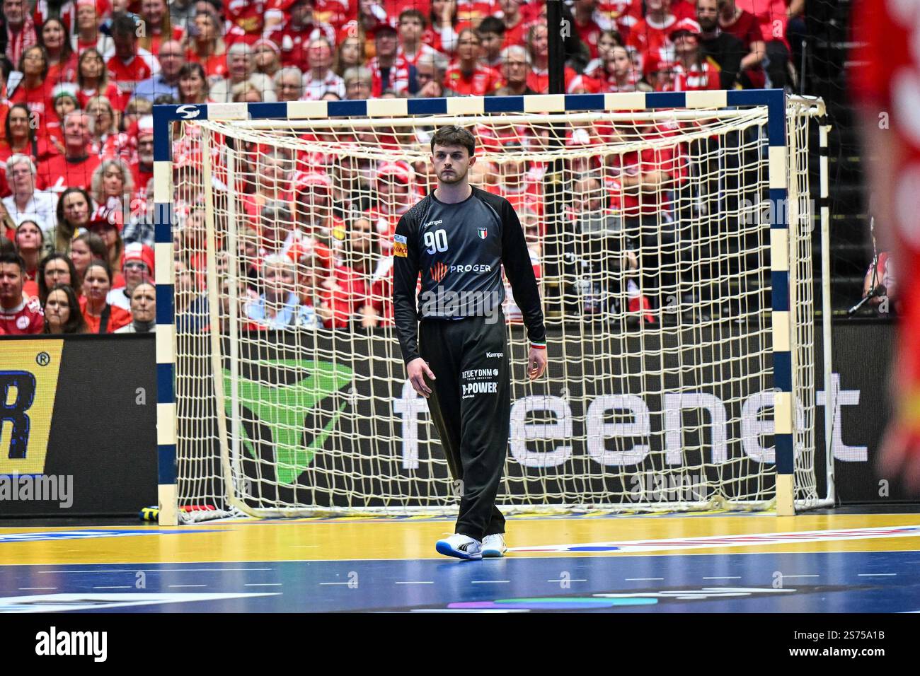 Herning, Denmark. 18th Jan, 2025. Giovanni Pavani of Italy Nationalteam ...