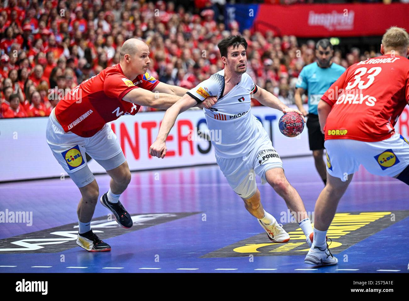 Thomas Bortoli of Italy Nationalteam during IHF Men's - Handball World ...