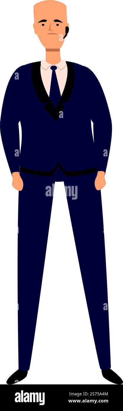 Officer icon cartoon vector. Security guard. Man police. Officer icon ...